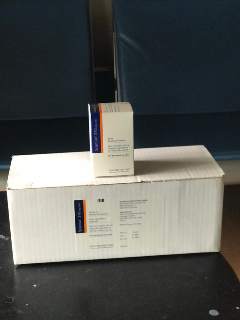 Scanlux® 370 mg I/ml Solution for injection – CCMediks Ventures
